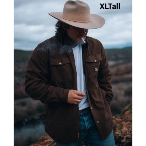 DIXXON | Jackets & Coats | Dixxon Flannel Cody Mens Suede Western ...